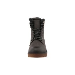 Stiefel Tom Tailor "Tom Tailor Winter Boots", Damen, Gr. 39, coal, Polyurethan, unifarben, Schuhe Stiefel