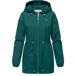 Outdoorjacke Ragwear "Outdoorjacke Monadissimo A", Damen, Gr. M, gr&uuml;n (ocean gr&uuml;n), Obermaterial: 100% Polyester PES. Obermaterial: Futter: 100% Polyester PES., Jacken Outdoorjacke