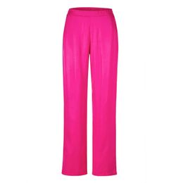 Schlupfhose GOLDNER "Satinhose VERA mit weitem Bein", Damen, Gr. 44, N-Gr, pink, Obermaterial: 100% Viskose CV., Hosen Schlupfhose