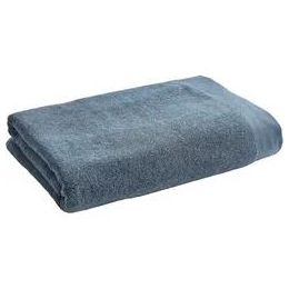 Badetuch Christy "LUXE", blau (denim), B:90cm L:165cm, Walkfrottier, Obermaterial: 100% Baumwolle, Handt&uuml;cher, Badetuch, Luxus Badetuch in Premium Qualit&auml;t mit 730g/m2, 90x165cm, 1er Set