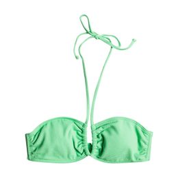 Triangel-Bikini-Top Roxy "Color Jam", Damen, Gr. XS, Cup B, gr&uuml;n (absinthe gr&uuml;n), Obermaterial: 93% Nylon, 7% Elasthan;, Bikini-Oberteile Triangel-Bikini-Top