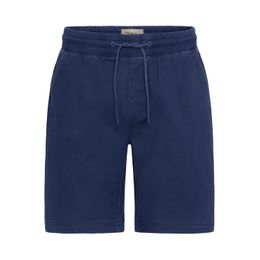 Chinoshorts Blend "Chinoshorts BHEDNAN Shorts", Herren, Gr. M, N-Gr, blau (marineblaus), Obermaterial: 98% Baumwolle CO. 2% Elasthan EL., Hosen Chinoshorts