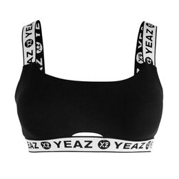 Bustier-Bikini-Top YEAZ "Bikini Top BAGATELLE", Damen, Gr. L, US, schwarz, Obermaterial: 74% Nylon NY. 26% Elasthan EL., Bikini-Oberteile Bustier-Bikini-Top