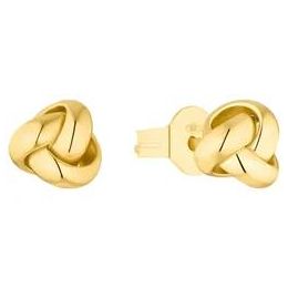 Paar Ohrstecker Amor "2013476", gold (goldfarben), Ohrringe, Damen, Gelbgold 375