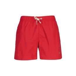Badeshorts Gant "Badeshorts SWIM SHORTS", Herren, Gr. XL, N-Gr, rot, Obermaterial: 100% Polyamid PA., Badehosen Badeshorts