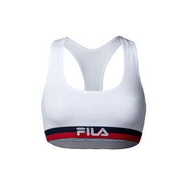 Bustier Fila "Bustier 1er Pack", Damen, Gr. XS, N-Gr, wei&szlig;, Obermaterial: 95% Baumwolle CO. 5% Elasthan EL., BHs Bustier