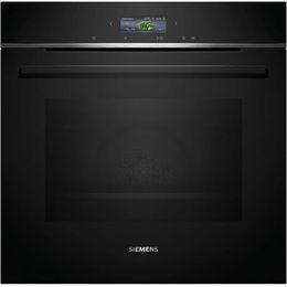 Siemens Einbaubackofen "HB734G1B1", Energieeffizienz: A+, schwarz, B:59,4cm H:59,5cm T:54,8cm, Back&ouml;fen, Air Fry Funktion f&uuml;r knusprige Ergebnisse & Schnellaufheizungung, Einbaubackofen