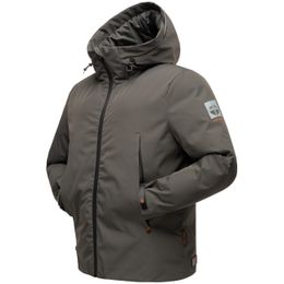 Outdoorjacke STONE HARBOUR "Winterjacke Moagaa", Herren, Gr. XXL, grau (anthrazit), Obermaterial: 100% Polyester PES. Obermaterial: Futter: 100% Polyester PES. 100% Polyester PES., Jacken Outdoorjacke