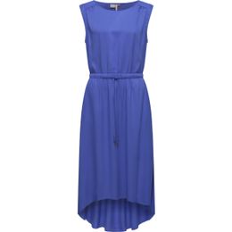 Sommerkleid Ragwear "Sommerkleid Sirocco", Damen, Gr. XXL, N-Gr, blau (web blau), Obermaterial: 100% Viskose CV., Kleider Sommerkleid