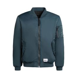 Bomberjacke Khujo "Bomberjacke Adon", Damen, Gr. XXL, blau (petrol blau), Obermaterial: 100% Nylon NY. Obermaterial: Futter: 100% Nylon NY. 100% Polyester PES., Jacken Bomberjacke