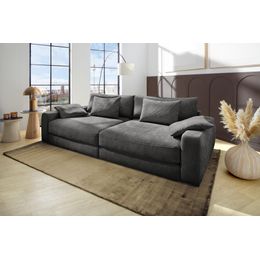 Jockenh&ouml;fer Big-Sofa JOCKENH&Ouml;FER GRUPPE "Milano XXL, B: 290 cm", grau, B:290cm T:135cm, Korpus: 100% Polyester;Kissen: 100% Polyester, Sofas, Big-Sofa, mit Zierkissen, Relaxfl&auml;che 120x240 cm, Federkern