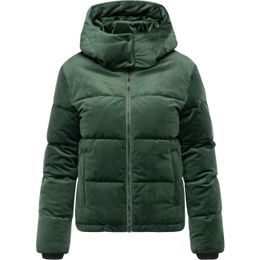 Steppjacke Ragwear "Steppjacke Roobie Velvet YOUMODO", Damen, Gr. L, gr&uuml;n (pine gr&uuml;n), Obermaterial: 100% Polyester PES. Obermaterial: Futter: 100% Polyester PES. 100% Polyester PES., Jacken Steppjacke