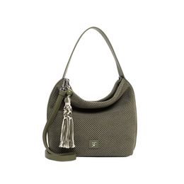 Beuteltasche SURI FREY "Beutel SFY Gitty", Damen, Gr. B/H/T: 33cm x 30cm x 14cm 0, gr&uuml;n (khaki 910), Polyester, Taschen Beuteltasche