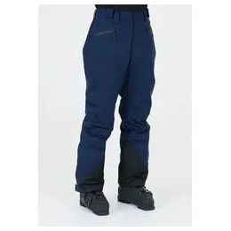 Skihose WHISTLER "Mastro", Herren, Gr. L, US-Gr&ouml;&szlig;en, blau (dunkelblau), 88% Nylon, 12% Elasthan, unifarben, Hosen Skihose, mit funktionaler Isolierung und wasserabweisender Qualit&auml;t