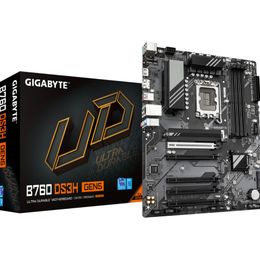 Gigabyte Mainboard "B760 DS3H GEN5 Mainboard &ndash; Unterst&uuml;tzt Intel Core Prozessoren der 14.", ohne farbbezeichnung, B:27,4cm H:8,7cm T:33,8cm, Mainboards, Mainboard