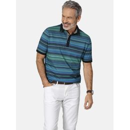 Poloshirt Babista "Poloshirt BELLAVETZI", Herren, Gr. M, gr&uuml;n (gr&uuml;n gestreift), Obermaterial: 100% Baumwolle CO., regular fit normal, ohne Ausschnitt, Shirts Poloshirt