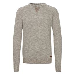 !Solid Strickfleece-Pullover SOLID "Strickpullover SDThian", Herren, Gr. XXL, beige (dune), Obermaterial: 100% Baumwolle CO., Pullover Strickfleece-Pullover