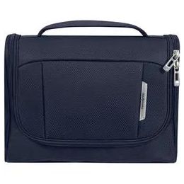Kulturbeutel Samsonite "VAYCAY", Gr. B/H/T: 26,5cm x 18,5cm x 11,5cm, blau (midnight blau), PET, unifarben, Taschen Kulturbeutel, Kosmetiktasche Reisekosmetiktasche Beauty-Bag mit Tragegriff