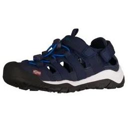 Outdoorsandale Trollkids "KIDS KRISTIANSAND SANDAL XT", Kinder, Gr. 33, blau (navy, medium blau), Synthetik, Textil, mehrfarbig, Schuhe Outdoorsandale