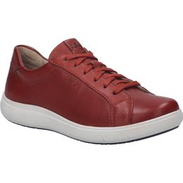 Sneaker Josef Seibel "Megan 07, hibiscus", Damen, Gr. 39, braun (hibiscus), Obermaterial: 100% Rindsleder Leather cow., Schuhe Sneaker