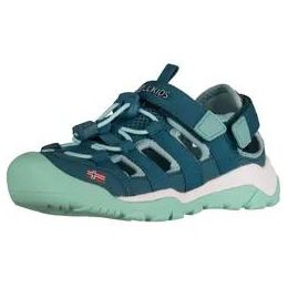 Outdoorsandale Trollkids "KIDS KRISTIANSAND SANDAL XT", Kinder, Gr. 36, blau (teal, aqua), Synthetik, Textil, mehrfarbig, Schuhe Outdoorsandale