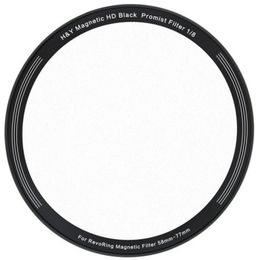 H&Y Black Mist Magnetic 1/8 Clip-on Filter for REVORING 58-77mm