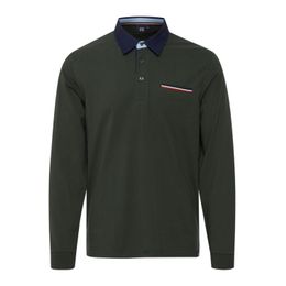 Langarmshirt FQ1924 "Langarmshirt FQMarten", Herren, Gr. S, gr&uuml;n (deep forest), Obermaterial: 100% Baumwolle CO., regular fit normal, Shirts Langarmshirt