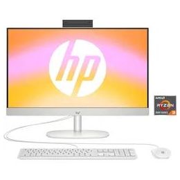 HP All-in-One PC "24-cr0226ng", wei&szlig; (shell wei&szlig;), Windows 11, 8 GB RAM 512 GB SSD, Desktop-PCs