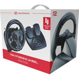 READY2GAMING Gaming-Lenkrad "Switch Racing Wheel", schwarz, Spielecontroller, Gaming-Lenkrad