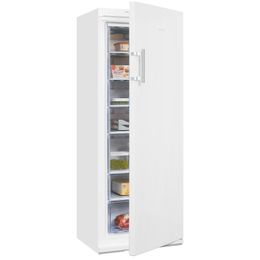 Exquisit Gefrierschrank "GS27-H-280E", Energieeffizienz: E, silber (wei&szlig;), B:60cm H:163cm T:65cm, Gefrierschr&auml;nke, 4*-Gefrierschrank mit praktischem Griff &ndash; leicht & bequem zu &ouml;ffnen, Gefrierschrank