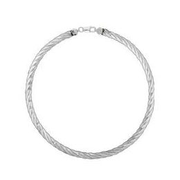 Collier Lady, silber (silber 925), Halsketten, Damen, 45, Silber 925 (Sterlingsilber), L: 45, Collier