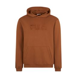Sweatshirt Fila "Sweatshirt BISCHKEK hoody", Herren, Gr. L, braun, Obermaterial: 65% Baumwolle CO. 35% Polyester PES., Sweatshirts Sweatshirt