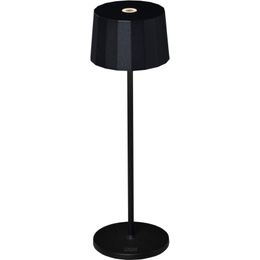 Konstsmide LED Tischleuchte "Positano", schwarz, &Oslash; 11cm H: 35cm, 2 Stk., Leuchten, Positano LED USB-Tischleuchte, dimmbar, LED Tischleuchte