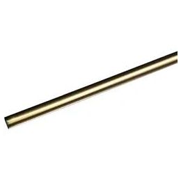Gardinenstange Liedeco "Fixma&szlig;" Gr. 4, gold (messingfarben, antik), L:240cm &Oslash;:16mm, Metall, Gardinenstangen, 1-l&auml;ufig im Fixma&szlig; &Oslash; 16 mm