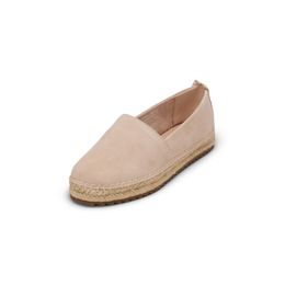 Marc O'Polo Espadrille MARC O'POLO "aus edlem Velours-Ziegenleder", Damen, Gr. 39, sand, Obermaterial: 100% Leder (Ziege), unifarben, Schuhe Espadrille