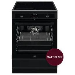 AEG Induktions-Standherd "CIB6499APB", Energieeffizienz: A (A+++-D), schwarz (matt, schwarz), Herdsets, mit Glast&uuml;r, mit Pyrolyse-Funktion, mit Hob2Hood-Steuerung