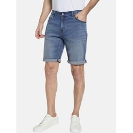 Bermudas Babista "Jeansbermuda CARZINI", Herren, Gr. 54, N-Gr, blau, Obermaterial: 98% Baumwolle CO. 2% Elasthan EL., Hosen Bermudas