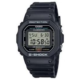 Chronograph Casio G-SHOCK, schwarz (grau, schwarz), Armbanduhren, Damen, Chronograph, Quarzuhr,Armbanduhr,Herrenuhr,digital, bis 20bar wasserd. Resinarmband