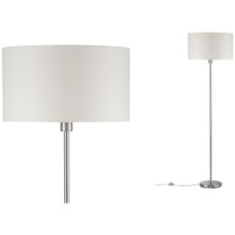 Paulmann LED Stehlampe "Tessa", beige (beige, edelstahlfarben), 1, &Oslash; 45cm H: 160cm, 1 Stk., Leuchten, E27, LED Stehlampe