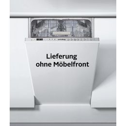 Privileg vollintegrierbarer Geschirrsp&uuml;ler "RSIO 3T224 E", Energieeffizienz: E, silber (silberfarben), B:44,8cm H:82cm T:55,5cm, Geschirrsp&uuml;ler, vollintegrierbarer Geschirrsp&uuml;ler