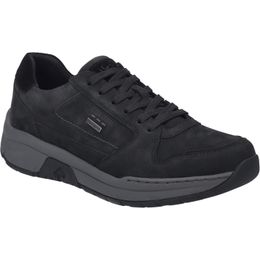 Sneaker Josef Seibel "Mitchell 50, schwarz", Herren, Gr. 43, schwarz, Obermaterial: 100% Rindsleder Leather cow., Schuhe Sneaker
