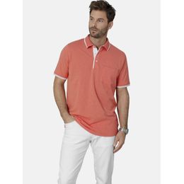 Poloshirt Babista "Poloshirt TESSAVEST", Herren, Gr. 50, orange, Obermaterial: 60% Baumwolle CO. 40% Polyester COOLMAX PES(Coolmax)., Shirts Poloshirt