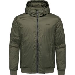 Outdoorjacke Ragwear "Outdoorjacke Sherwer YOUMODO", Herren, Gr. XXL, gr&uuml;n (schwarz olive), Obermaterial: 100% Nylon NY. Obermaterial: Futter: 100% Polyester PES. 100% Polyester PES., Jacken Outdoorjacke