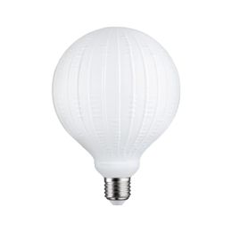 Paulmann LED-Leuchtmittel "White Lampion V3 G125 400lm 4,3W 3000K 230V", Energieeffizienz: F, wei&szlig;, L:17,5cm &Oslash;:12,5cm, Leuchtmittel, LED-Leuchtmittel