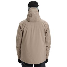 Snowboardjacke Quiksilver "Sycamore Solid 20K", Herren, Gr. M, fallen rock, Obermaterial: 100% Microfaser;, Jacken Snowboardjacke