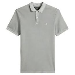 Marc O'Polo Poloshirt MARC O'POLO "aus Organic Cotton-Stretch", Herren, Gr. XL, grau (griffin), Obermaterial: 95% Baumwolle, 5% Elasthan, unifarben, Basic, Rippb&uuml;ndchen, Shirts