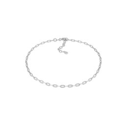 Fu&szlig;kette Elli "Fu&szlig;schmuck Basic Gliederkette 925 Silber" Gr. 22, silber, Fu&szlig;ketten, Damen, Silber 925 (Sterlingsilber), Fu&szlig;kette