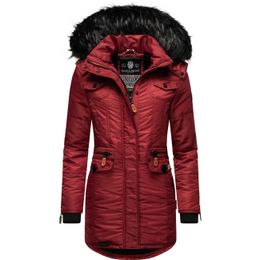 Steppjacke Navahoo "Wintermantel Sch&auml;tzchen", Damen, Gr. S, lila (plum rot), Obermaterial: 100% Polyester PES. Obermaterial: Futter: 100% Polyester PES. 100% Polyester PES., Jacken Steppjacke