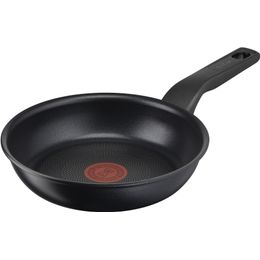 Bratpfanne Tefal "Titanium Force", schwarz, B:21,8cm H:7cm &Oslash;:20cm, Pfannen, Bratpfanne, extra haltbare Antihaft-Beschichtung, Thermo Signal, Sch&uuml;ttrand