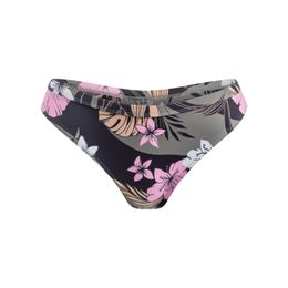 Bikini-Hose Roxy "Roxy Pro The Snap Turn", Damen, Gr. XL, US-Gr&ouml;&szlig;en, grau (anthrazit classic pro surf), Obermaterial:84% Microfaser, 16% Elasthan;, Badehosen Bikini-Hose